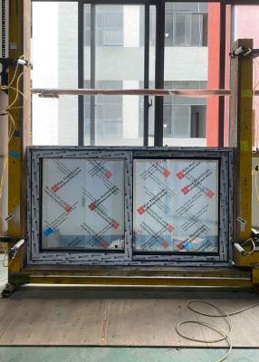 China Australian Standard 100 Series Aluminum Sliding Window with 6063-T5 Aluminum Alloy, Integrated Fly Screen, and Double-Layer Tempered Glass for sale