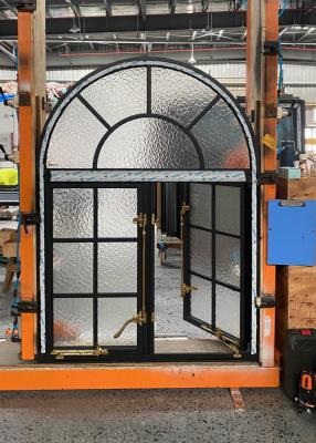 China French Retro Thermally Broken Aluminium Arch Casement Window | Sound & Thermal Insulation System Series for sale