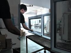 Aluminum Alloy Modern Awning Window AS2047 Standard Top Hung Window
