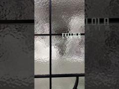 french style aluminium glass partition room divider for office commercial residential