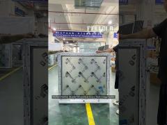 australian standard 68 series hand crank awning window with 6063-t5 aluminum alloy 5mm tempered glas