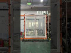 as2047 compliant 6063-t5 aluminum alloy double door with 1.8mm wall thickness for australian standar