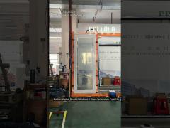 australian standard as2047 casement door with double-layer tempered glass and 6063-t5 aluminum alloy