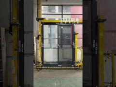 as100 series non-thermal break sliding door with heavy-duty aluminum profile and multi-point sealing