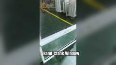 Australian Standard 68 Series Hand-Crank Window with Fixed Lower Panel