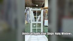 French-Style Single-Hung Windows for Versatile Indoor and Outdoor Applications