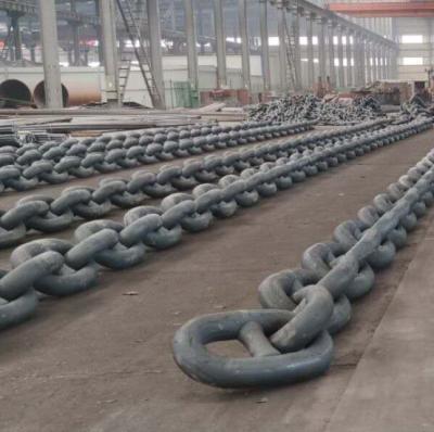 China qigndao best stockist anchor chain supplier with LR NK KR ABS BV CCS certificae for sale