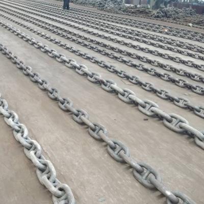 China LR NK BV KR ABS CCS Certificate  anchor chain stockist anchor chain in stocks wtih fast delivery for sale