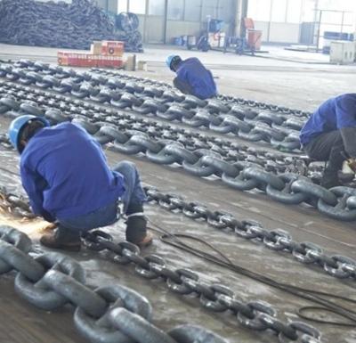 China China shipping anchor chain stockist zhongyun anchor chain factory for sale