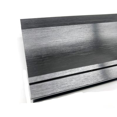 China T6 Bright Brush Polished Aluminum Profile For Building Decoration for sale