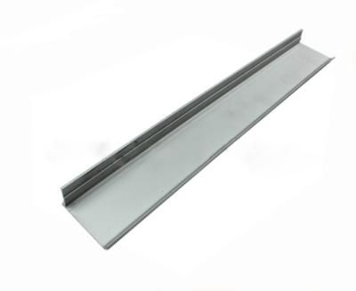 China Powder Coated Aluminium Kitchen Profile Black / White For Decoration for sale