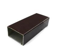China Different Colores Anodized Aluminum Profiles  ，  Rectangle For Sliding Window Frame for sale