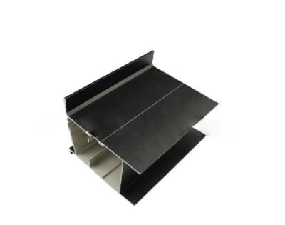 China Kader van het Gordijngevel het Geanodiseerde Aluminium, de Profielen van de de Randversiering van het Rechthoekaluminium Te koop