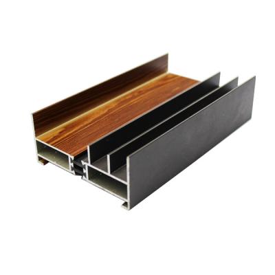 China 6063-T5 de uitdrijvingsprofiel van het garderobealuminium, glijdende garderobedeur Te koop