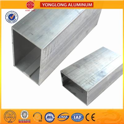 China Branco anodizado fez à máquina os perfis de alumínio para a estabilidade estrutural alta de material de construção à venda