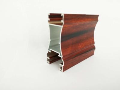 China Wooden Colour Extruded Aluminum Electronics Enclosure Clear Texture for sale