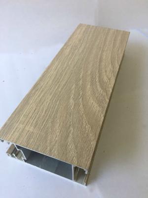 China 6m het Hout beëindigt de Vorm van Aluminiumprofielen voor Decoratie wordt aangepast die Te koop
