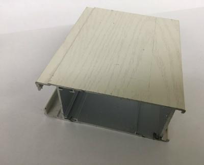 Cina Profili di alluminio di rivestimento del legno candido per la decorazione/la costruzione in vendita