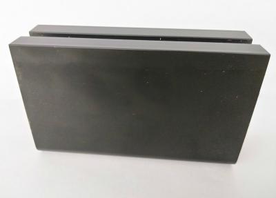 China Oxidizing Grit Black Anodized Extruded Aluminum Channel With Customized Shape for sale