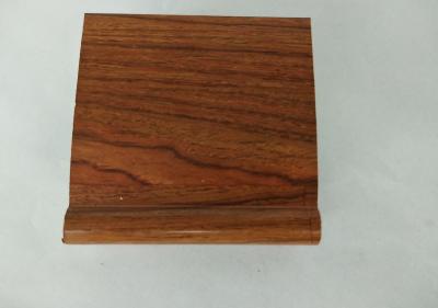 China T5 / T6 Wood Finish Aluminium Profiles Adhesion Resistance And High Formability for sale