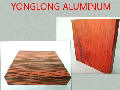 China 6063 T5 Wood Finish Aluminium Profiles High Durability / Aluminum Extrusion Window Frame for sale