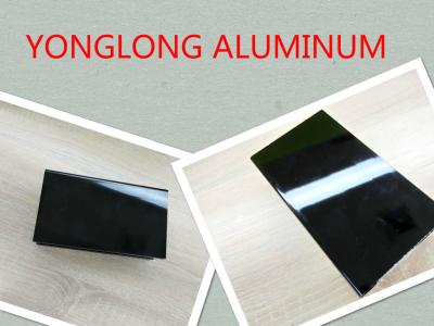 China O preto Electrophoretic peroliza o comprimento normal 6m do perfil do quadro de janela de alumínio à venda