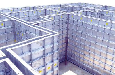 China 6061 / 6063 T3 - T8 Aluminium Template , Aluminium Industrial Profile Screen Frame for sale