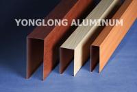 China Multifunctional Curtain Wall Aluminium Profiles For Decoration Rectangle Shape for sale