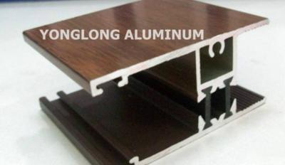 China Acid Resistant Anodized Curtain Wall Aluminum Frame For Decoration Smooth Edges for sale