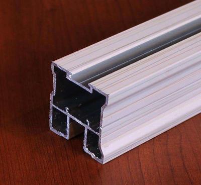 Cina Profilo di alluminio della struttura della porta del quadrato T6 per lo scivolamento del materiale decorativo in vendita
