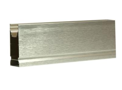 China Elektroforese het Anodiseren het Profiel van de AluminiumGordijngevel dreef Geborstelde Oppervlakte uit Te koop