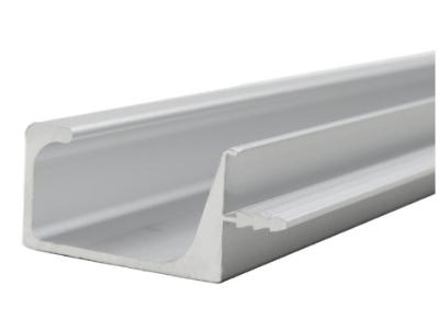 China 6000 Series T5 Silver White Aluminium Frame Profile For Kitchen Door Corrison Resistant for sale