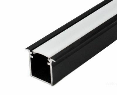 Cina D'angolo montato ha anodizzato l'argento/profilo di alluminio grafite per la striscia leggera in vendita