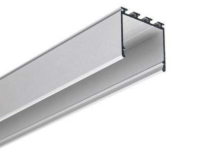 Cina D'angolo montato ha anodizzato l'argento/profilo di alluminio grafite per la striscia leggera in vendita