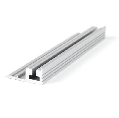 China High Hardness U Shape 6061 Aluminium Industrial Profile For Railway for sale