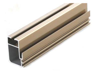 6000 Series Customized Anodized Aluminium Window Profile / Aluminum Glass Wall Profile