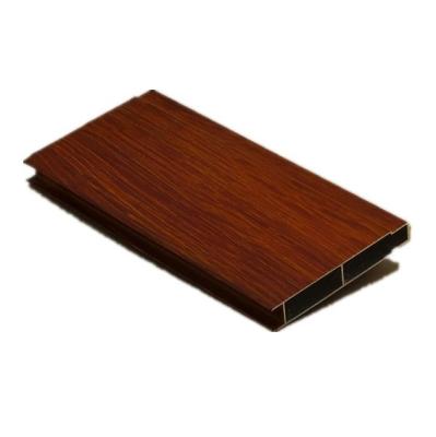 China OEM het Hout beëindigt Aluminiumprofielen voor de Bouw van Decoratiematerialen for sale