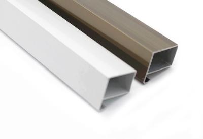 China Anodized Aluminum Sliding Door Extrusion Profile , 6000 Series Corrosion Resistance for sale