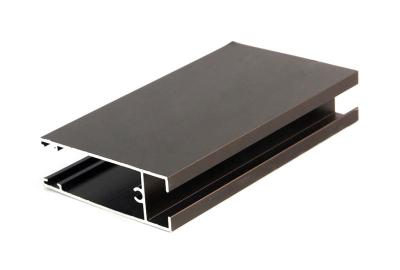 China 6063/6061 Aluminum Slide Window Profile / Powder Coated Aluminum Window Extrusion Profile for sale
