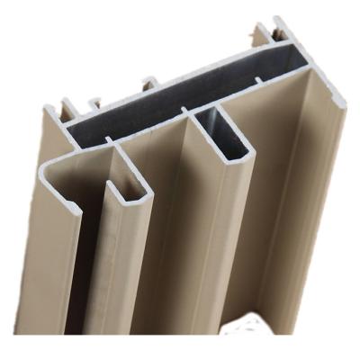 China 6063 T5 0.8mm Beige Poeder Met een laag bedekte Aluminiumuitdrijvingen Te koop