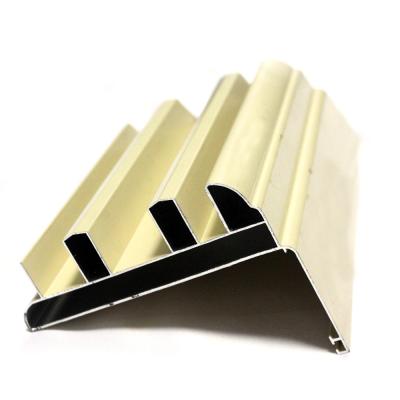 China 6063 T5 0.8mm Beige Poeder Met een laag bedekte Aluminiumuitdrijvingen Te koop