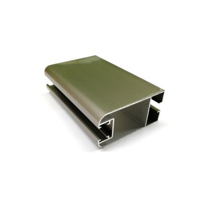 China OEM Oxidized Smooth Anodized Aluminum Extrusion Profiles For Doors Frame for sale