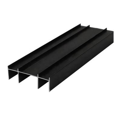 Китай 0.8mm поверхность 6063 алюминиевых профилей двери секционная анодированная продается