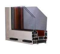 China Aluminum Sliding Window Extrusion Profiles Customized Double Glazed for sale