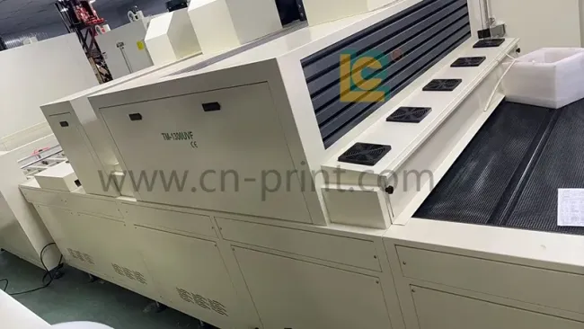 Adjustable Speed TM1300 Uvf Industrial Tunnel UV Curing Device Online Conveyor Belt Style