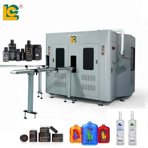 Quality Automatic 4 Color Wine Bottle Screen Printing Machine With CCD Positioning for sale