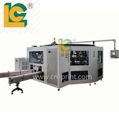 China Full Automatic Servo Screen Printing Machine for wine bottle beer bottle Glass for sale