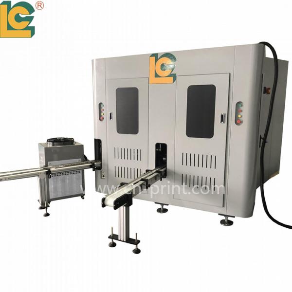 Quality Automatic Italy Beer Glass Bottle Screen Printer Servo-controlled Screen Printin for sale