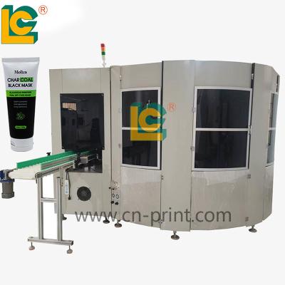 China 6 colors soft tube automatic UV screen printing machine with full servo system for sale