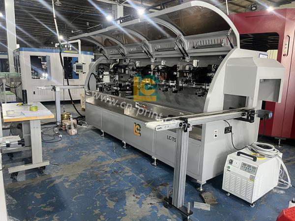Quality LC Automatic 3-Color Screen Printer for Bottle Lines for sale